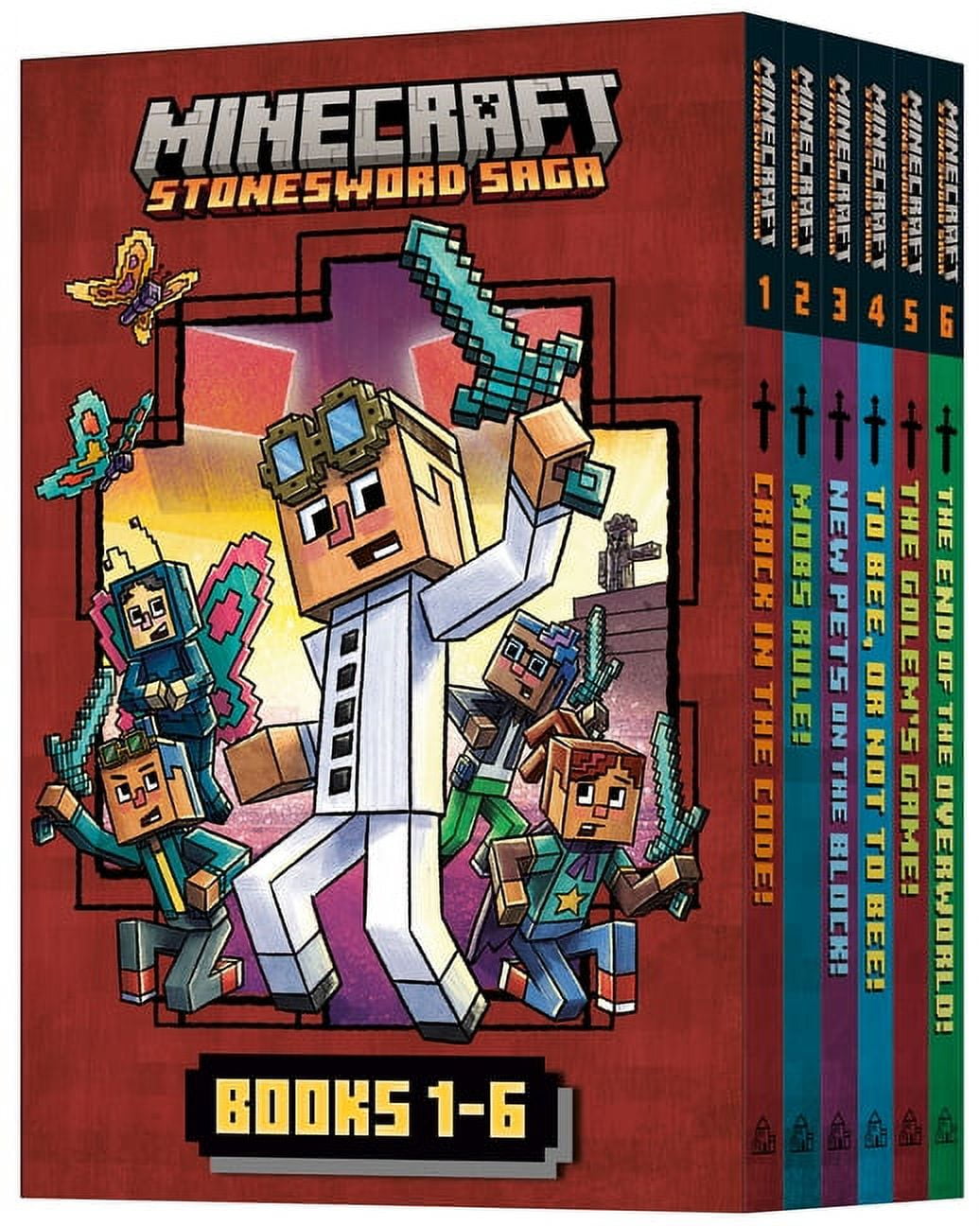 Nick Eliopulos: Minecraft Stonesword Saga Chapter Book Boxed Set ...