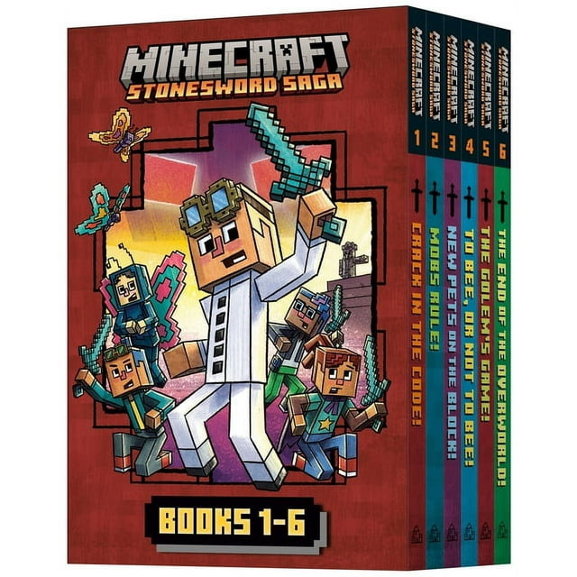 Nick Eliopulos: Minecraft Stonesword Saga Chapter Book Boxed Set ...