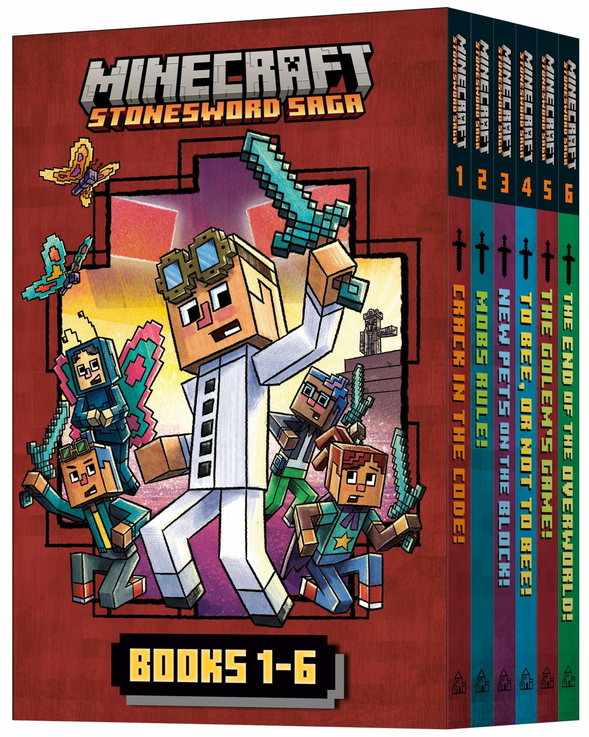 Minecraft Stonesword Saga Chapter Book Boxed Set (Minecraft Stonesword ...