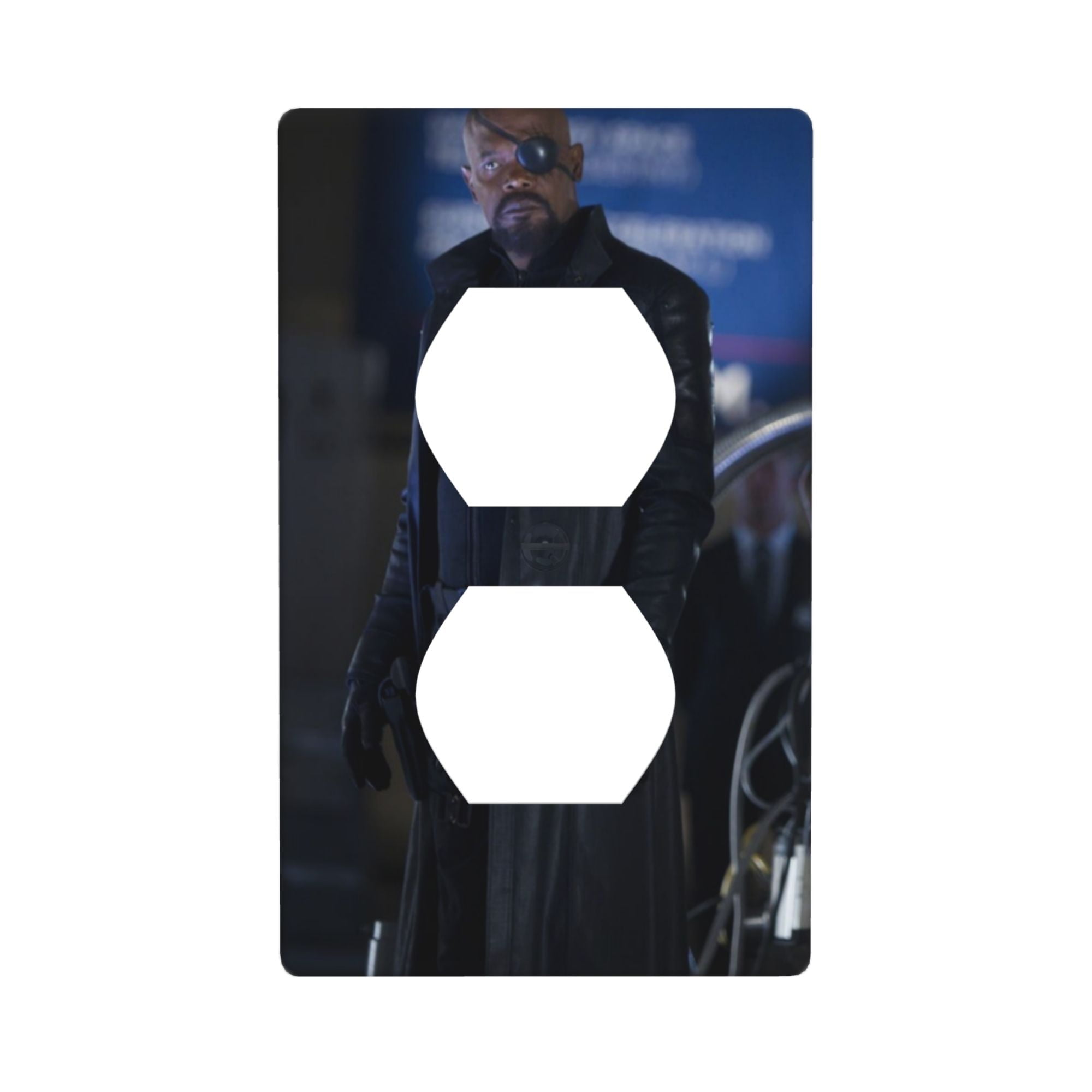Nick Fury Comics Creative Inspired Double-Sided Socket Decorative Wall ...