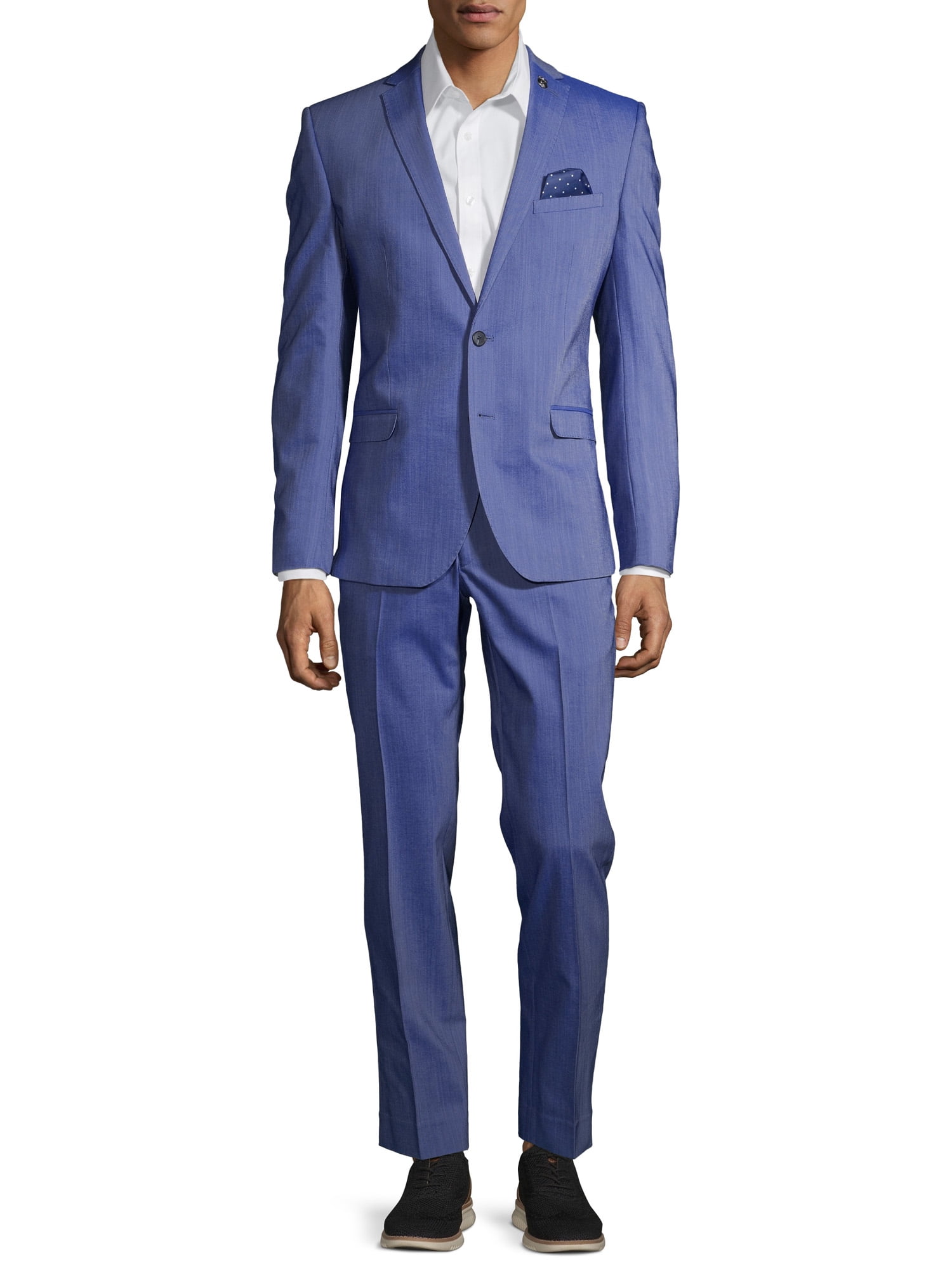 Nick Graham Slim Fit Pre-Tailored 32" Bottom Suit - Walmart.com