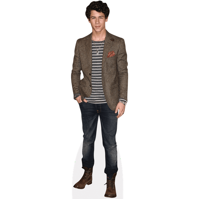 Nick Jonas (2009) Lifesize Cardboard Cutout Standee - Walmart.com