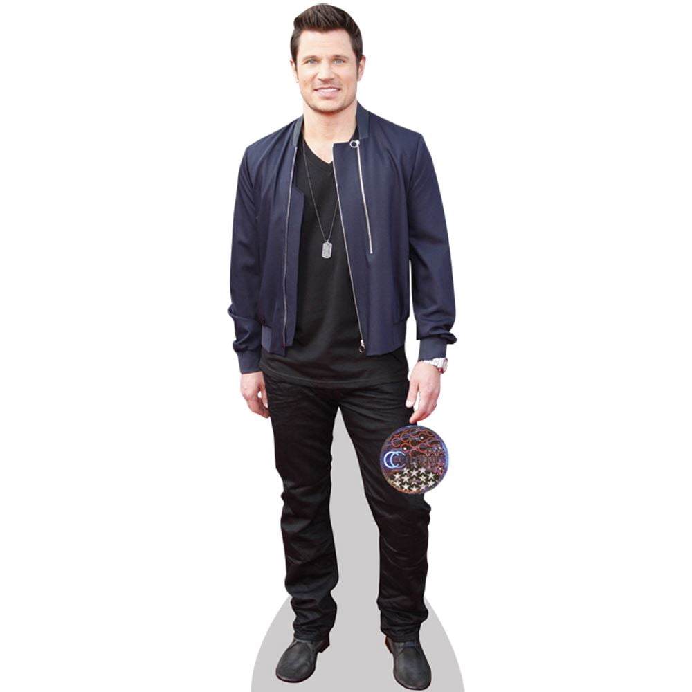 Nick Lachey Lifesize Cardboard Cutout Standee - Walmart Business Supplies