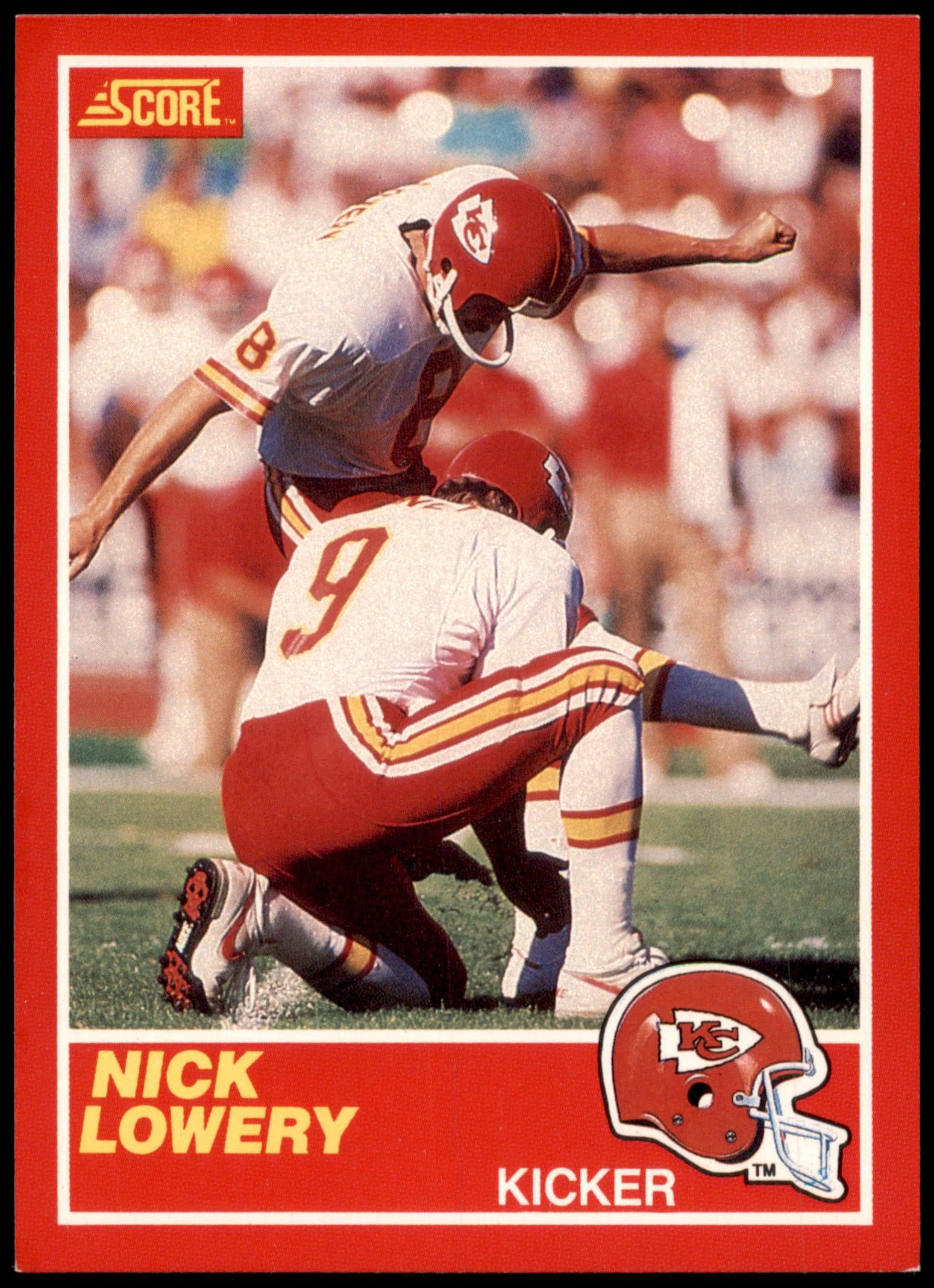 Nick Lowery #208 1989 Score - Walmart.com