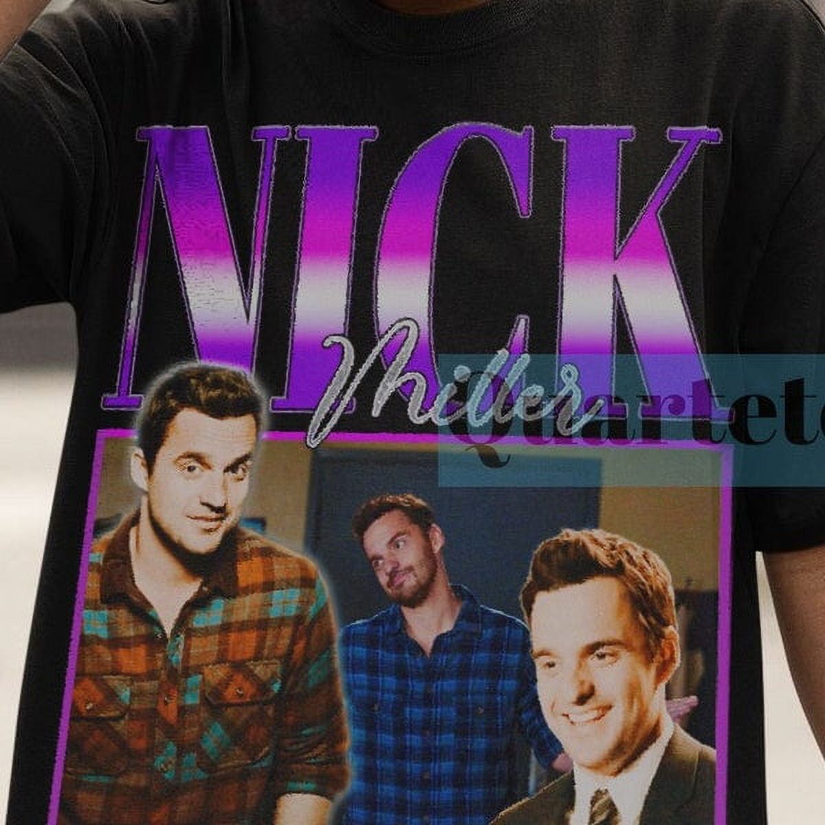 Nick Miller, Nick Miller Shirt, Vintage Nick Miller Tshirt, Retro Nick ...