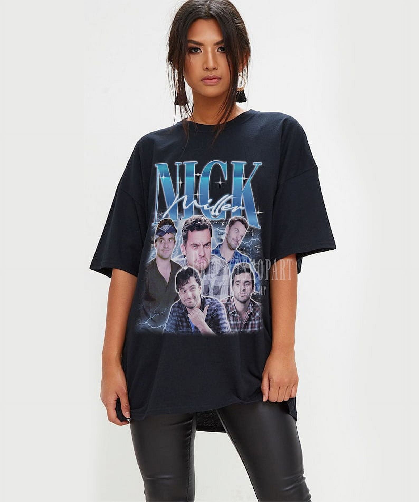 Nick Miller, Nick Miller Shirt, Vintage Nick Miller Tshirt, Retro Nick ...