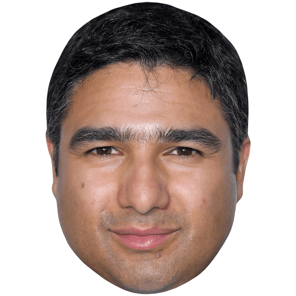 Nick Mohammed (Stubble) Flat Cardboard Face - Walmart.com