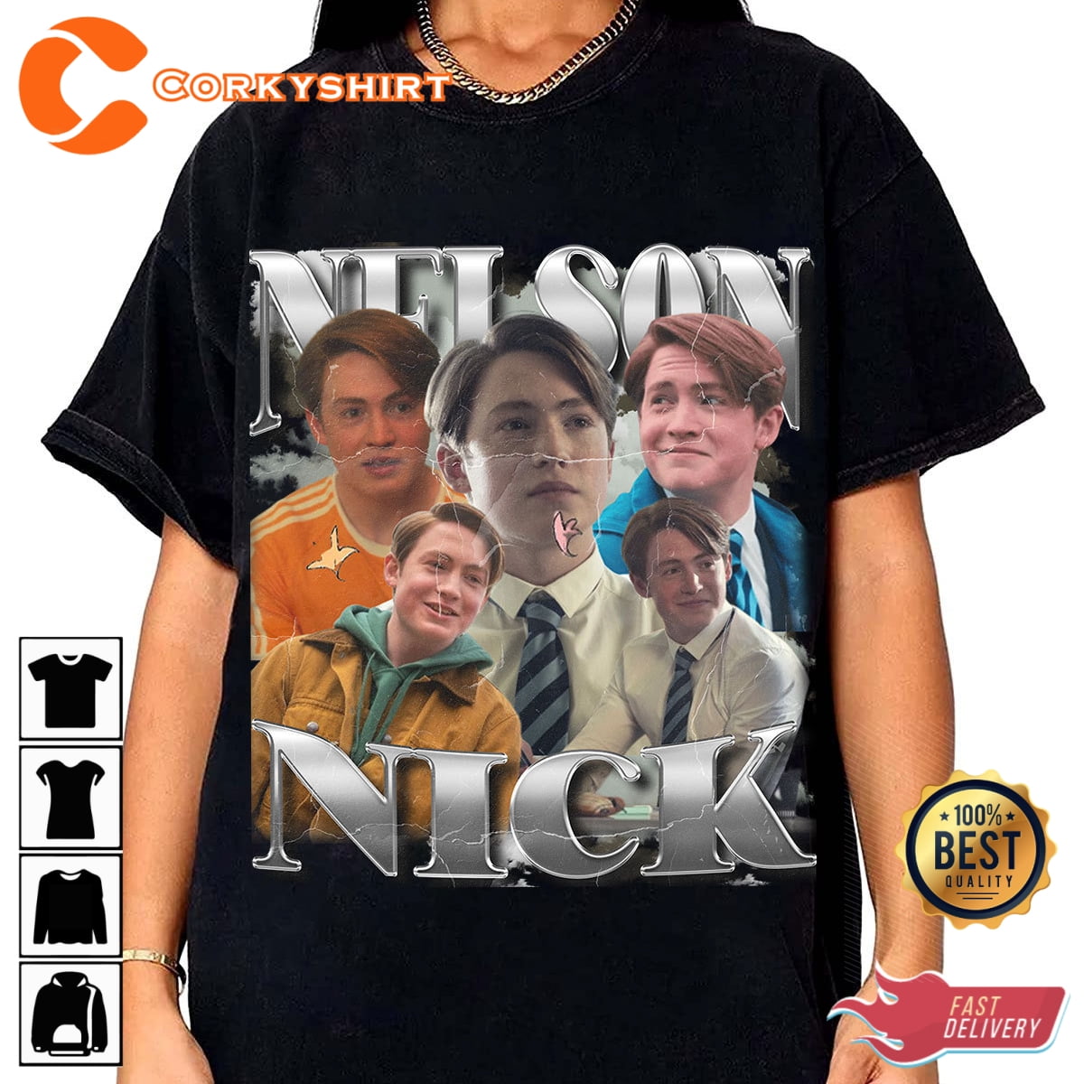 Nick Nelson Heartstopper Season 2 T-shirt - Walmart.com