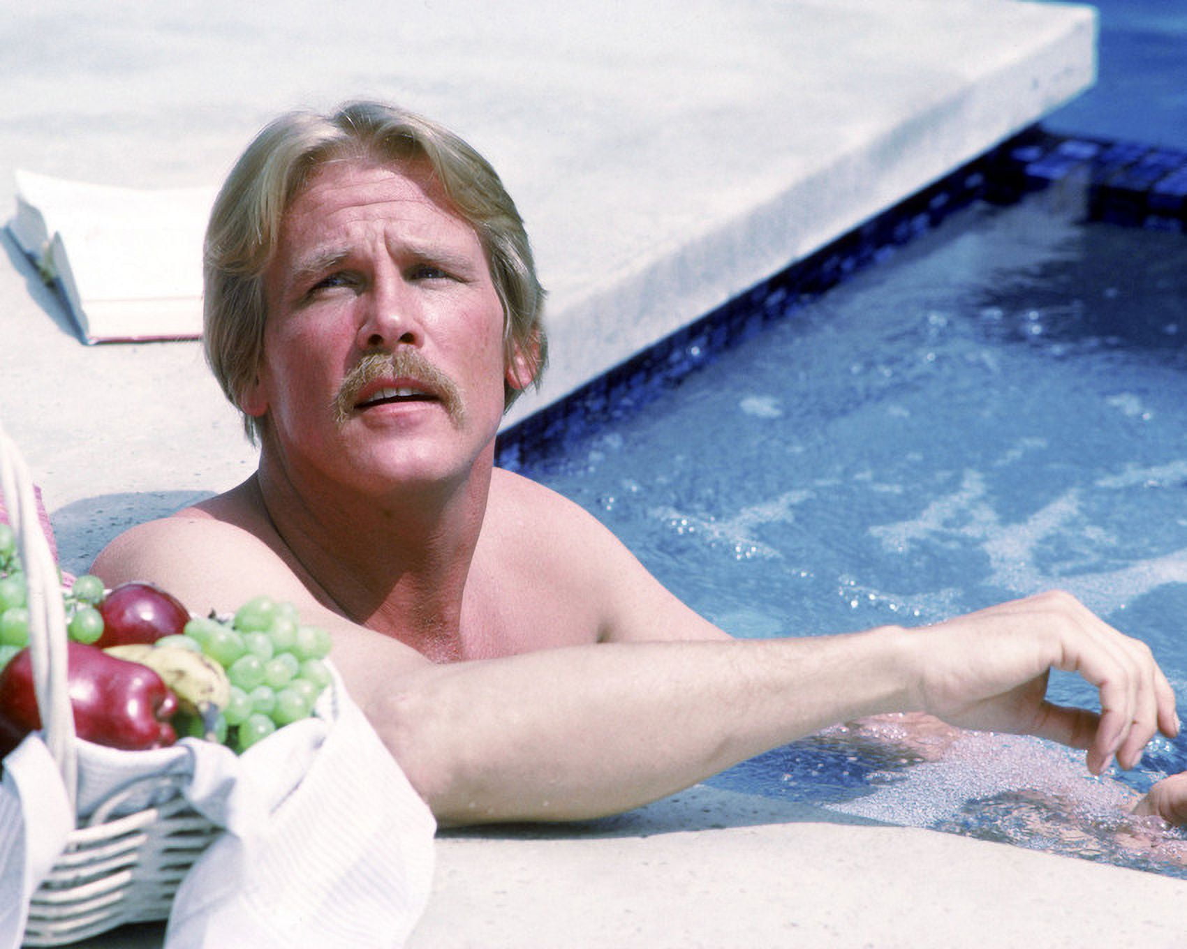 Nick Nolte 24X36 Classic Hollywood Poster Handsome In Pool - Walmart.com