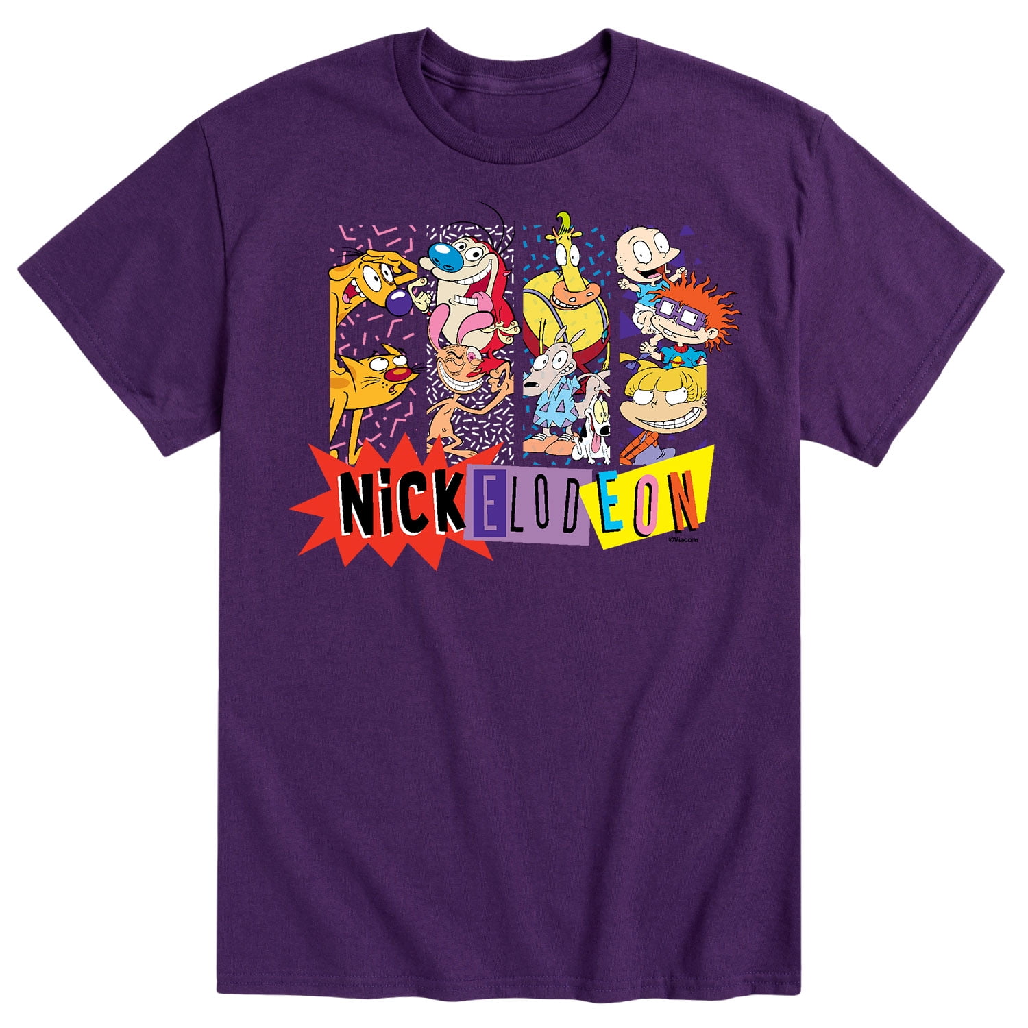 Nick Rewind - Nickelodeon 90's - Men's Short Sleeve Graphic T-Shirt ...
