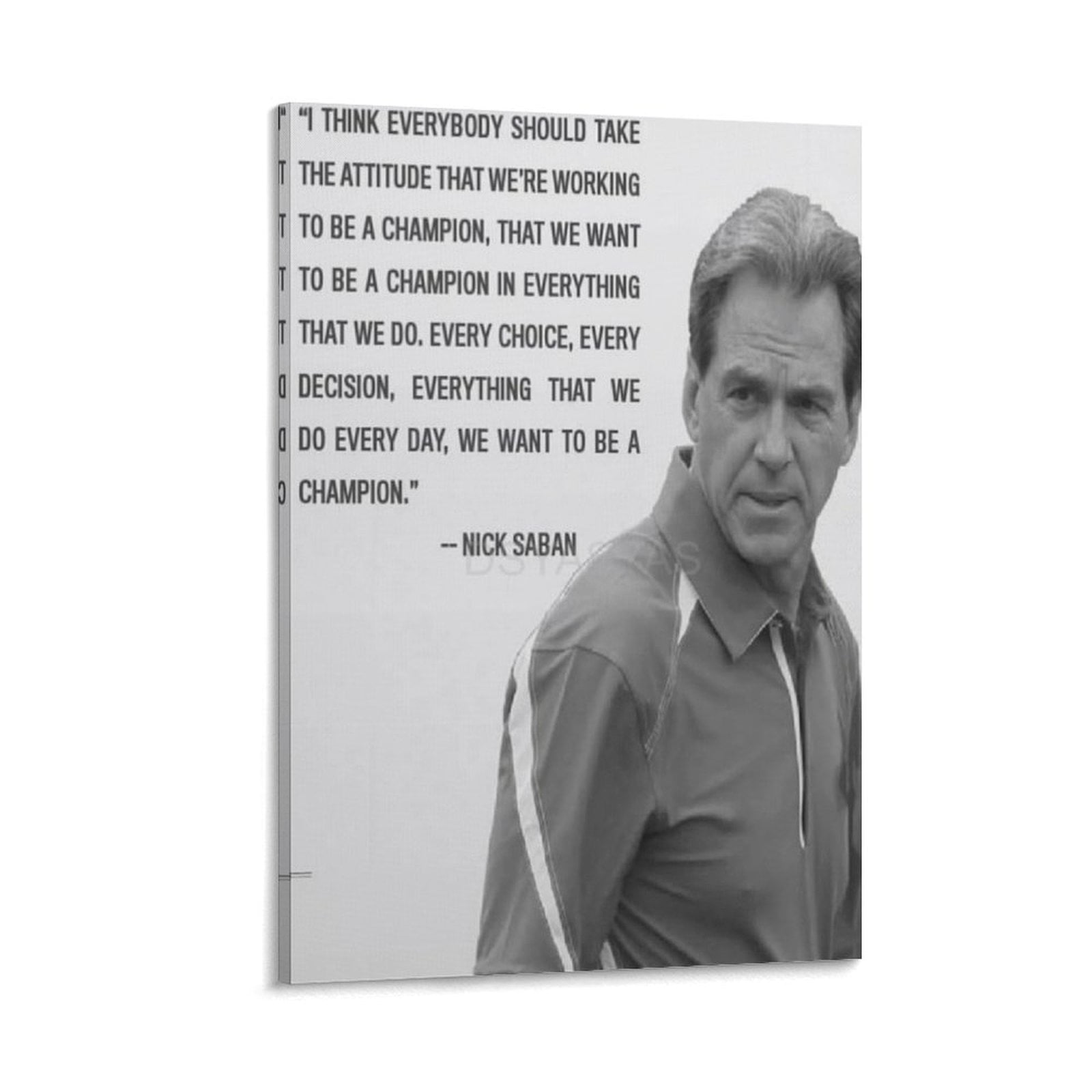 Nick Saban Canvas Poster Picture Print Canvas Poster Wall Paint Art ...