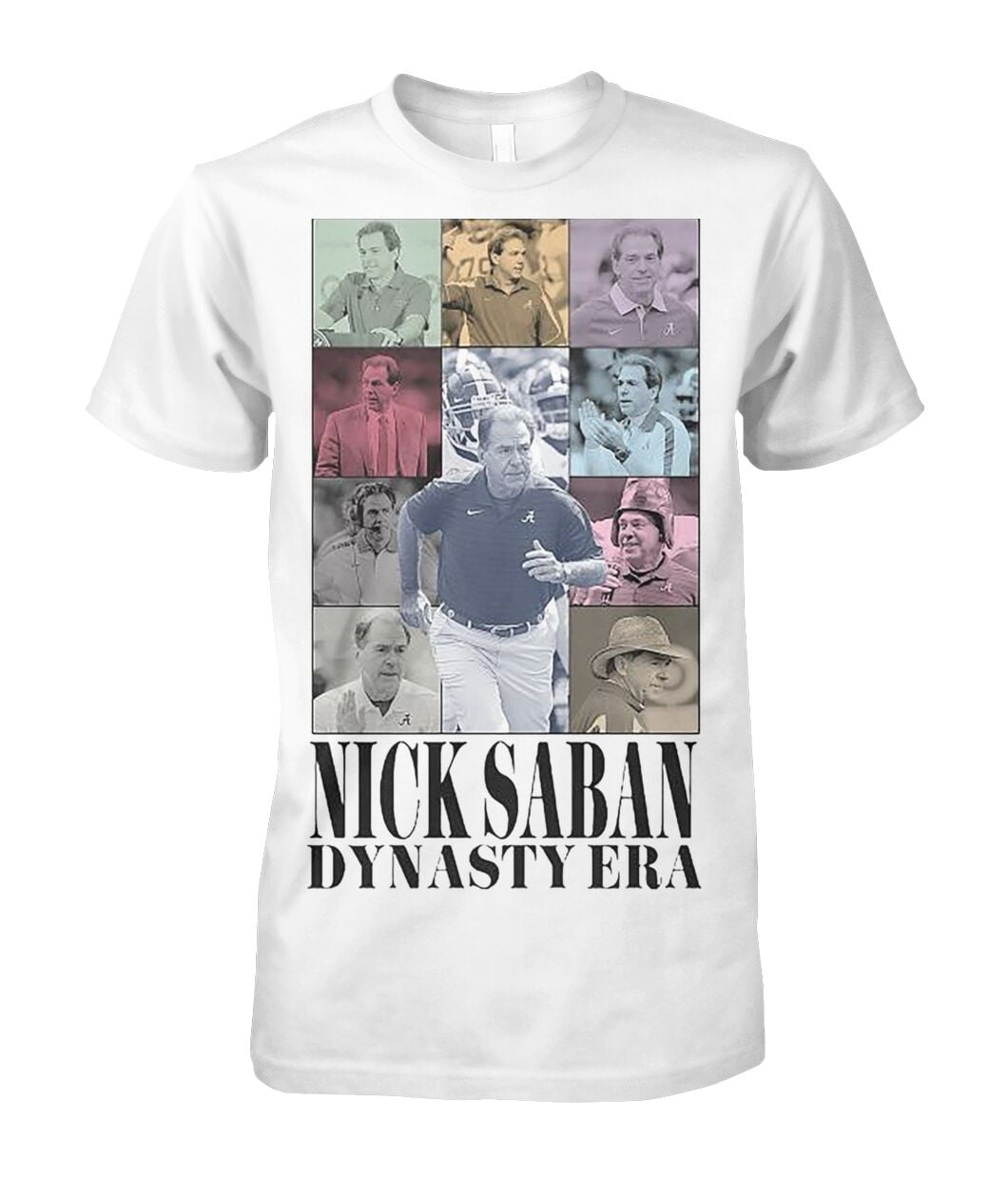 Nick Saban Dynasty The E.r.a The Tour T Shirt Shirt, Size 5Xl, Tee ...
