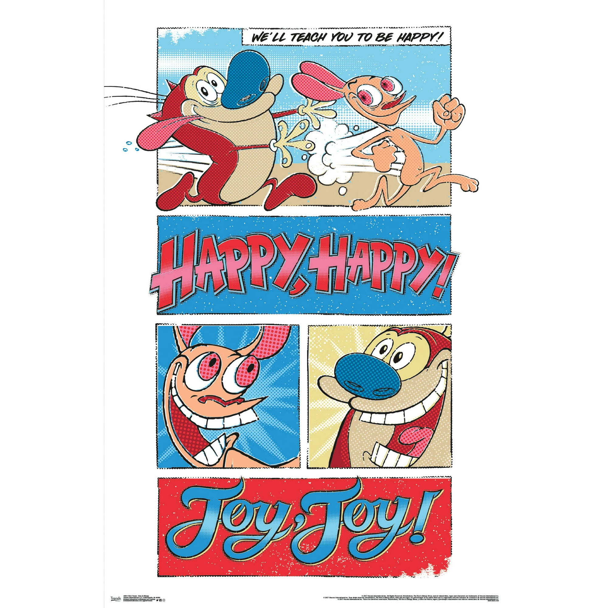 Nicktoons Characters Poster