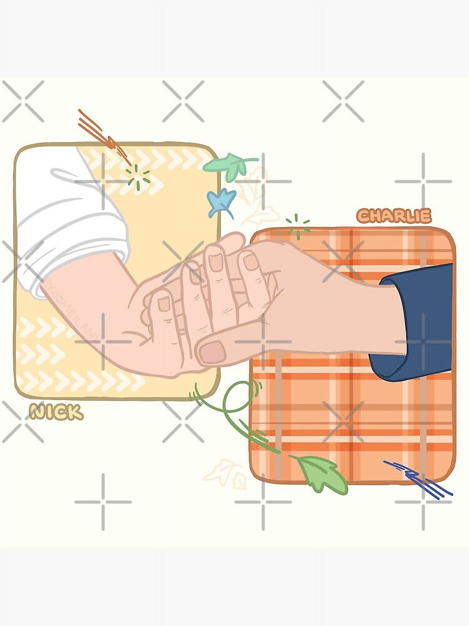 Nick and Charlie Hands Episode 4 Season 1 Poster Framed-unframed ...