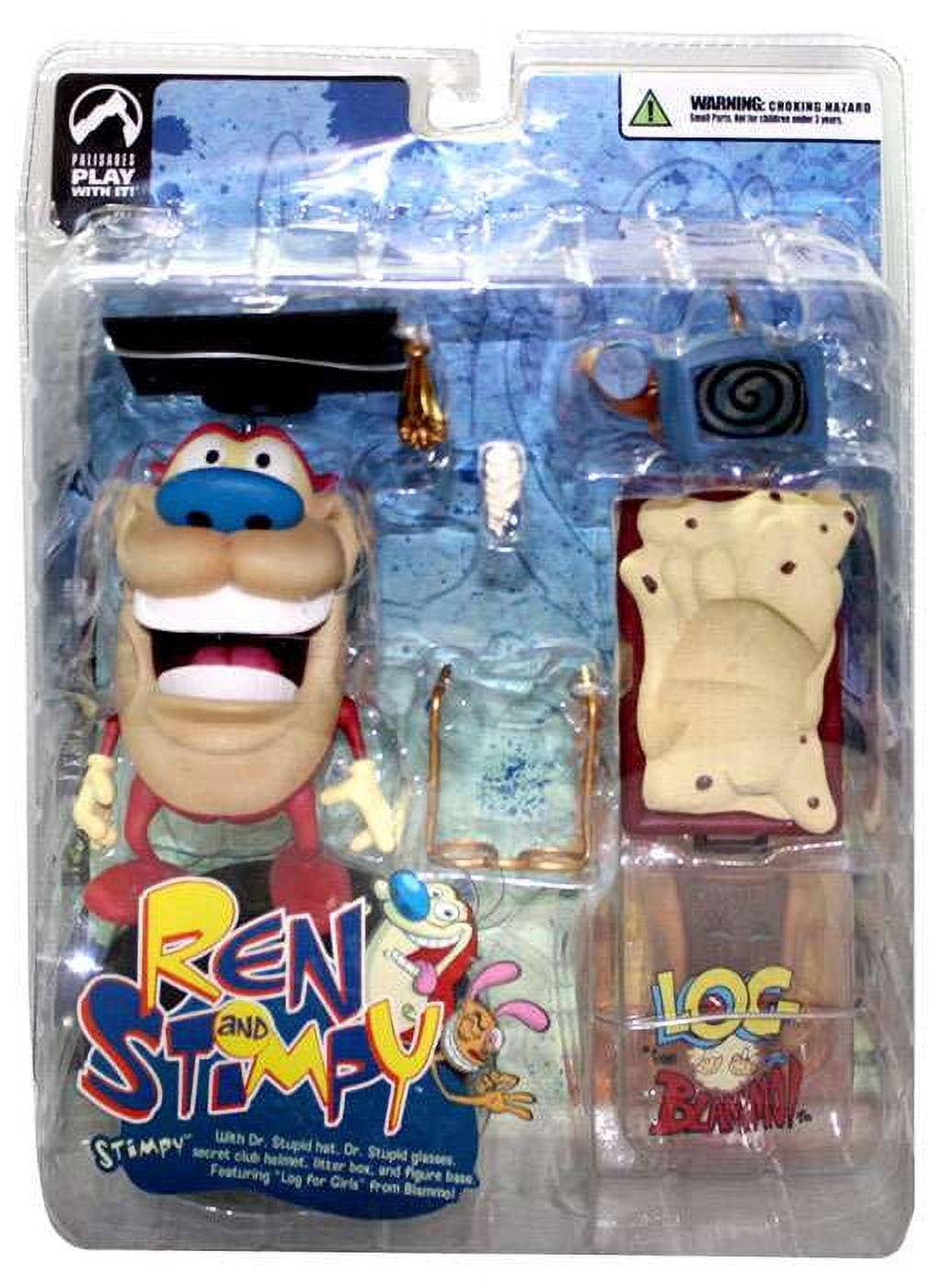 NickToons Series 1 Stimpy Action Figure - Walmart.com