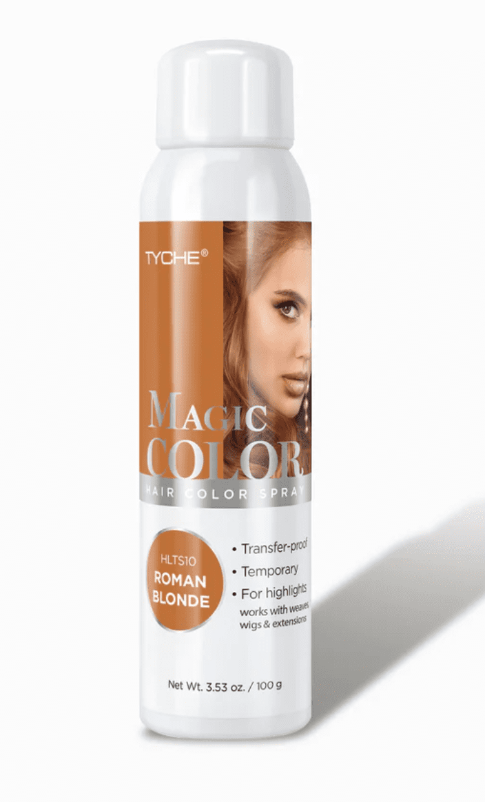 Tyche Magic Color Hair Color Spray Roman Blonde 3.53 oz - Walmart.com