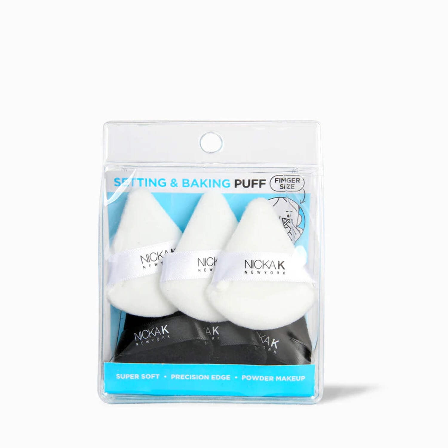 NickaK Setting Baking Puff Finger Size | 6 Count Precision Makeup Puffs ...
