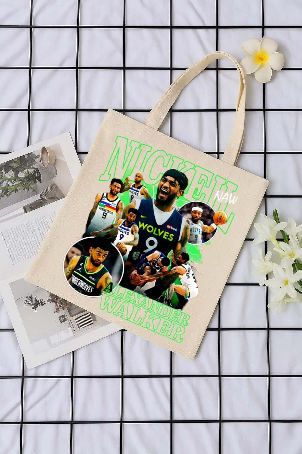 Nickeil Alexander-Walker 90s Bootleg Style Rap Bag for Men Women ...