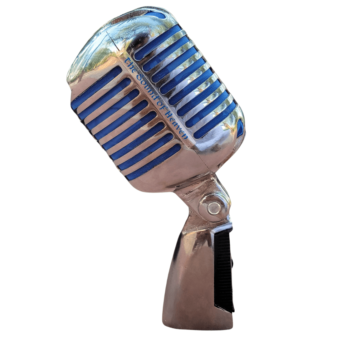 Nickel Antique Dynamic Vintage Style Metal Grill Microphone Decorative ...