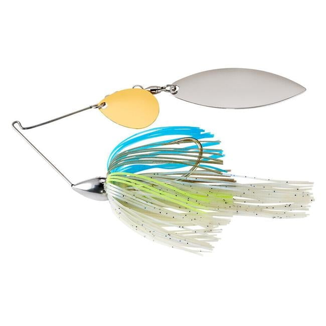 Nickel Frame Tandem Willow Spinnerbait Sexxy Shad Fishing Lure ...