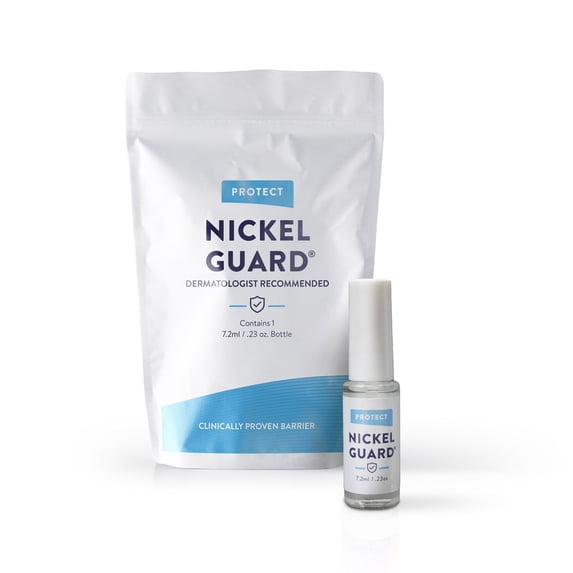 Nickel Guard Clear Protective Barrier for Nickel Cobalt Jewelry, 1 Btle ...