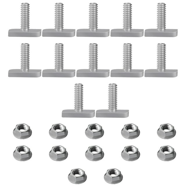 Nickel Plated Carbon Steel T-Slot Bolts, Robust Construction For Heavy ...