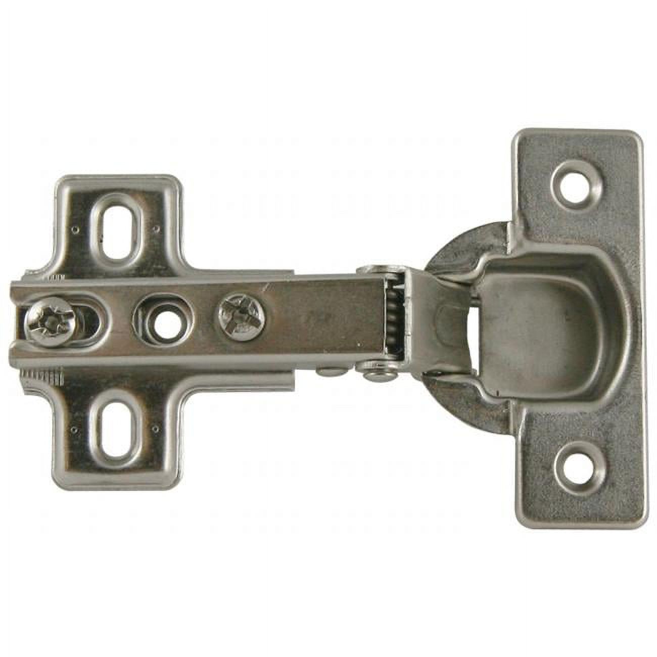 Nickel Plated Designers Edge 105° Full Overlay Concealed Hinge ...