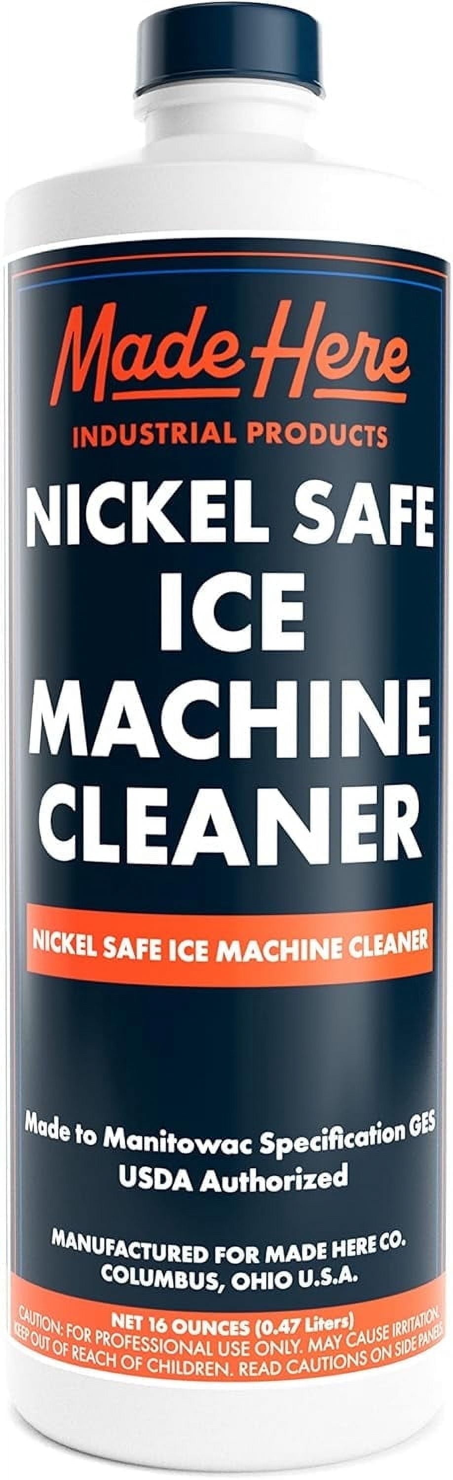 Made Here Co. Nickel Safe and Ice Machine Cleaner, 16 fl oz - Walmart.com