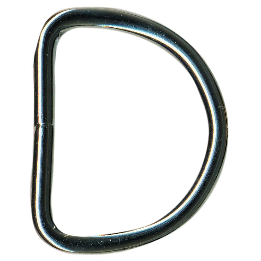 Nickel Welded Wire D Ring - 2", 1.5", 1", 0.75" - Walmart.com