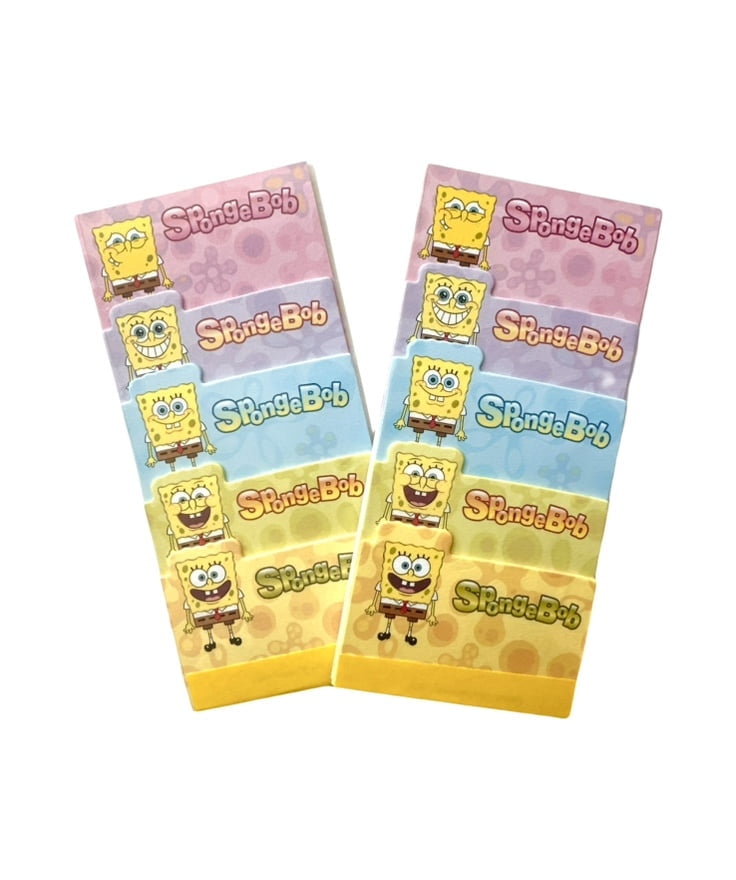 Nickelodeon 2pk Spongebob Color Notepads - Walmart.com