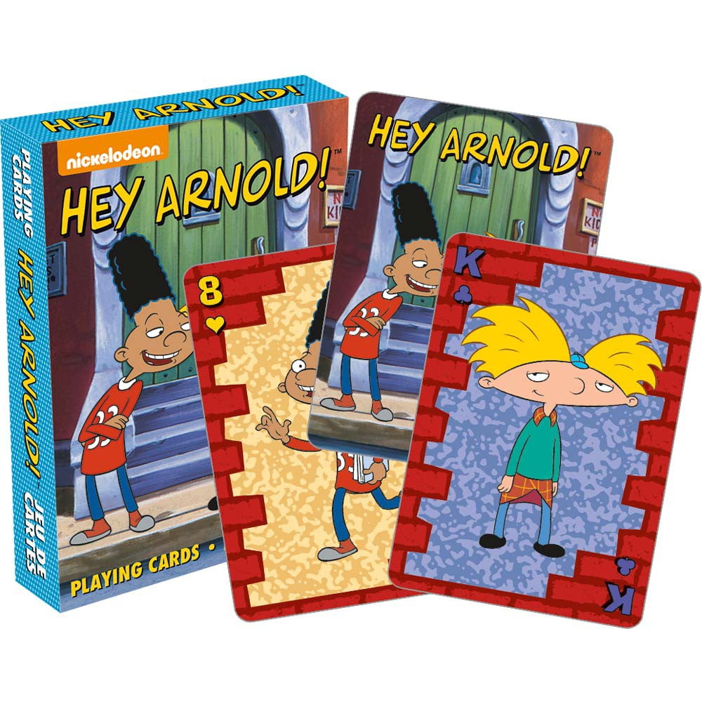 Nickelodeon 48655 Hey Arnold Playing Cards - Walmart.com