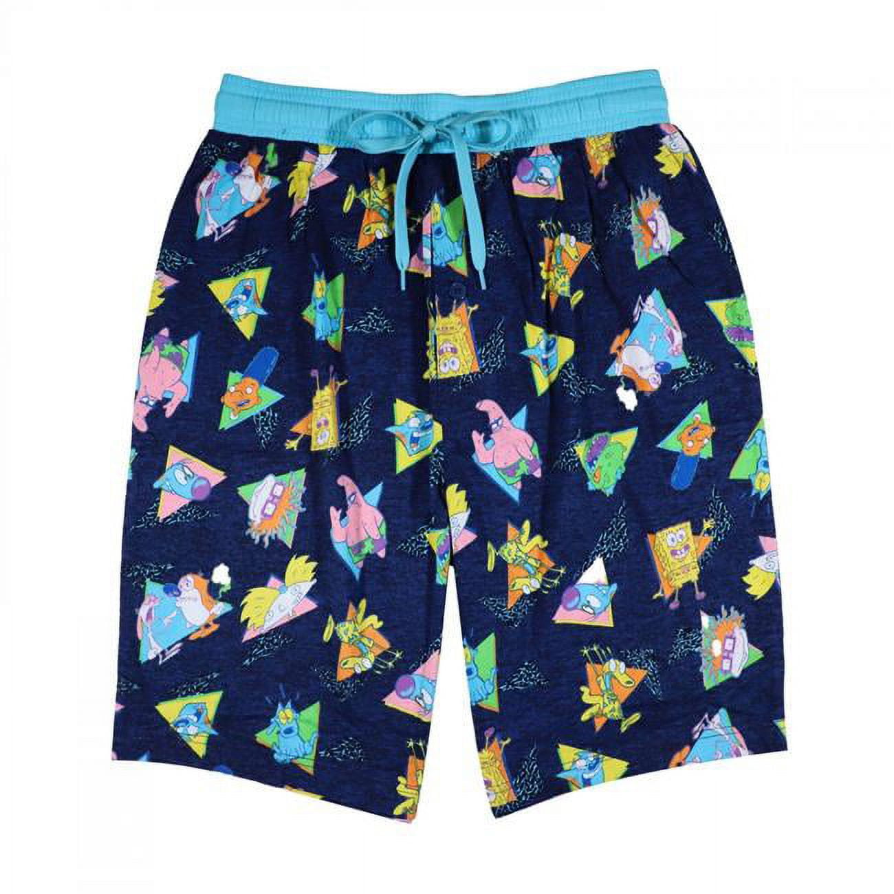 Nickelodeon 856303-xlarge Nickelodeon 90s Cartoons Jam Shorts - Extra ...