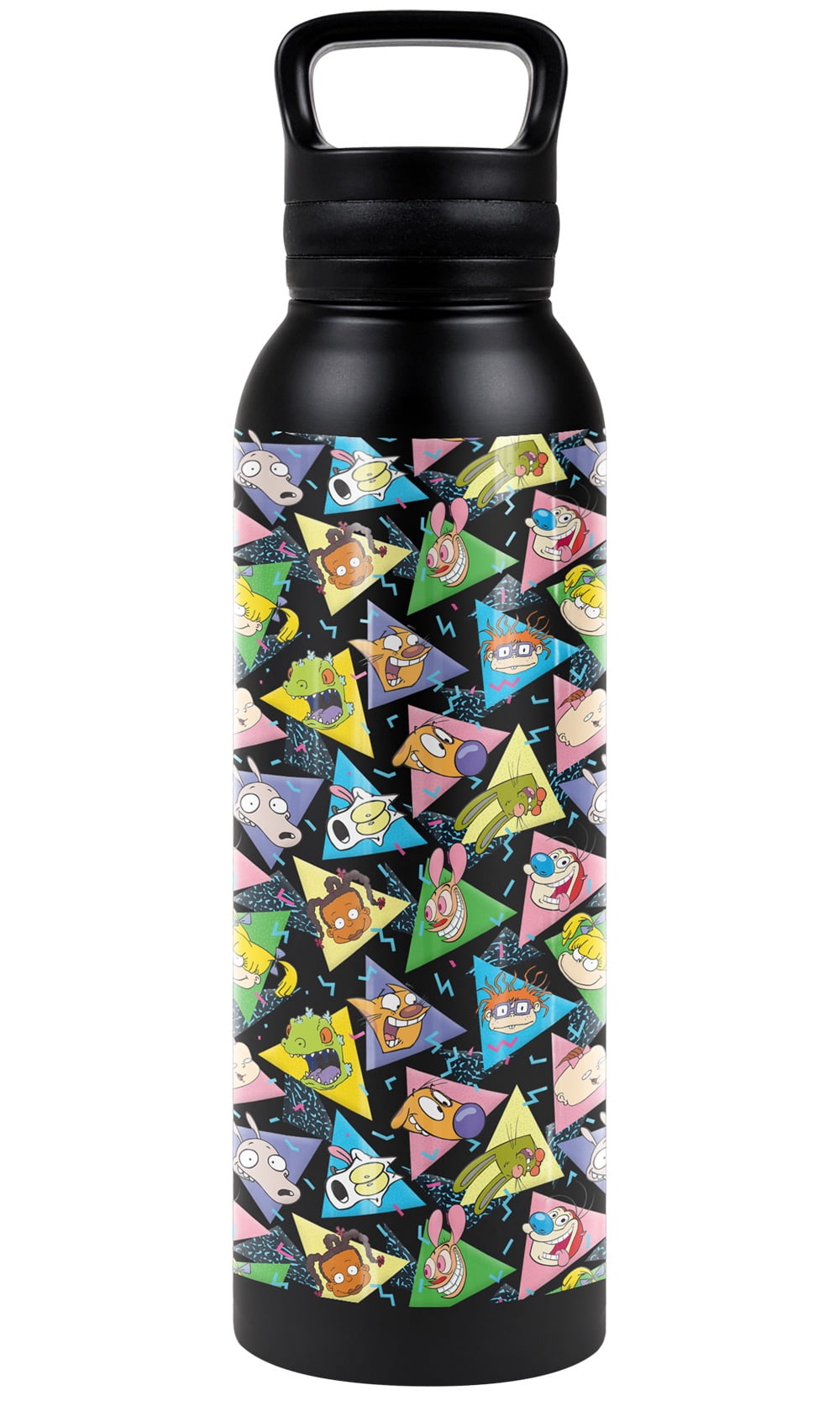 Nickelodeon 90'S Official Nick 90'S Heads 24 oz Insulated Canteen Water ...