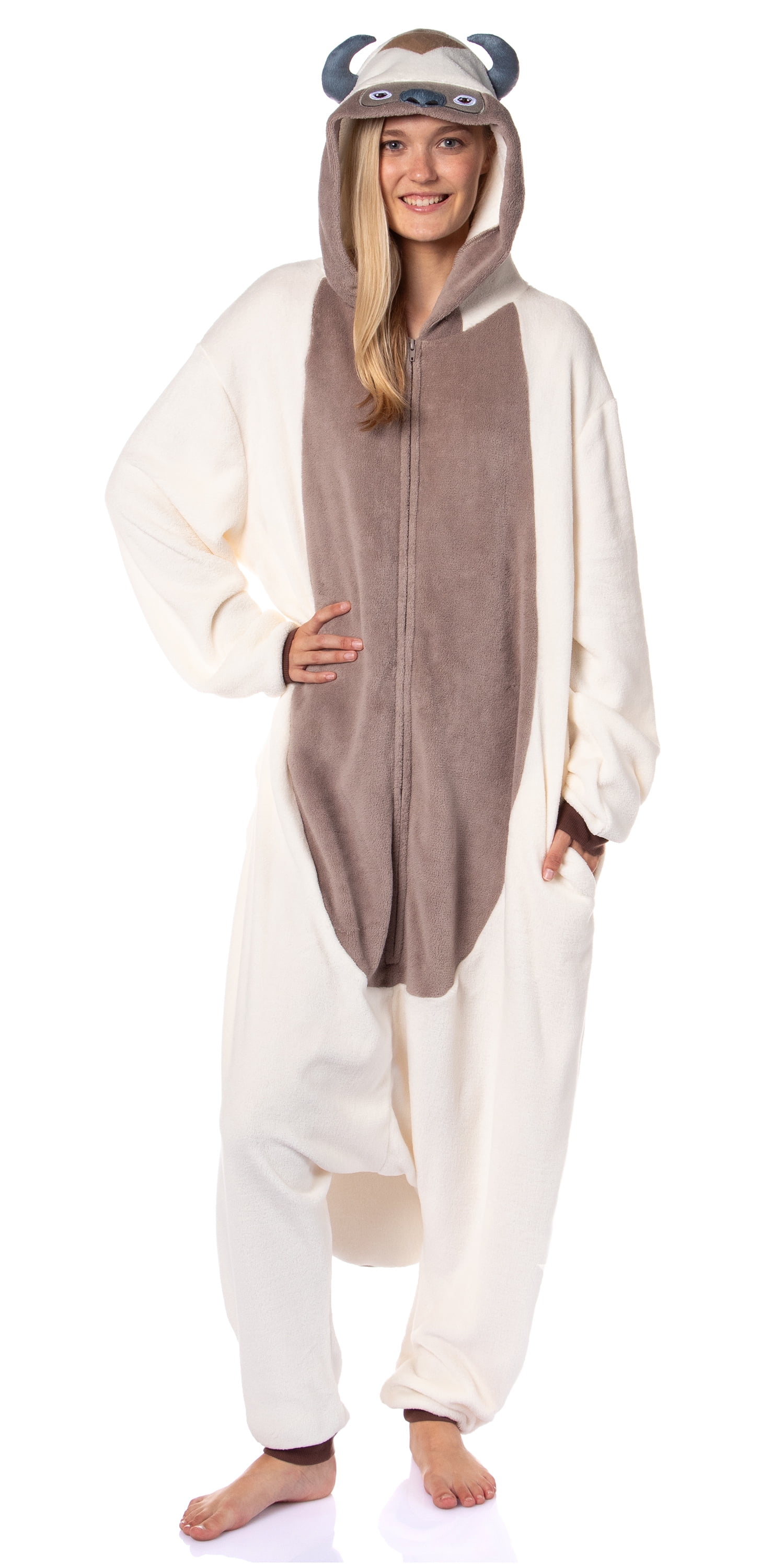 Nickelodeon Avatar The Last Airbender Appa Women's Hooded Union Suit ...