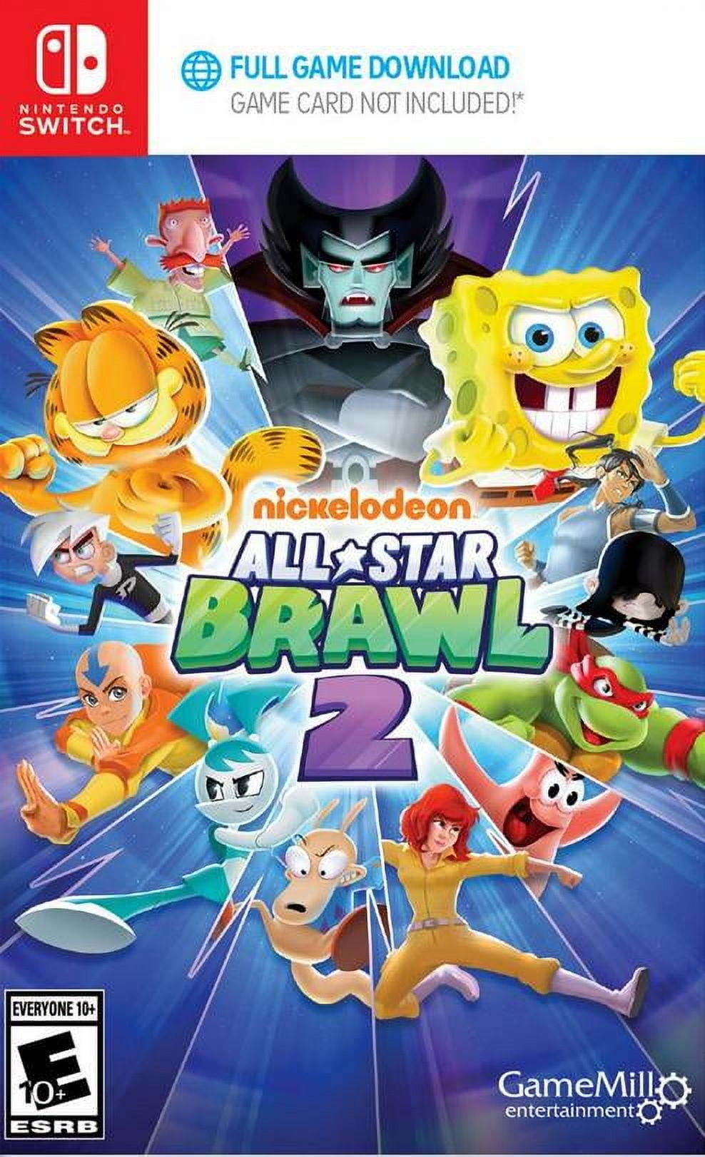 Nickelodeon All Star Brawl 2 Video Game, Code In Box, Nintendo Switch ...