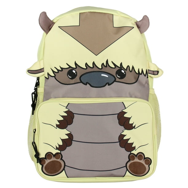 Nickelodeon Avatar The Last Airbender Appa The Sky Bison 17" Backpack ...