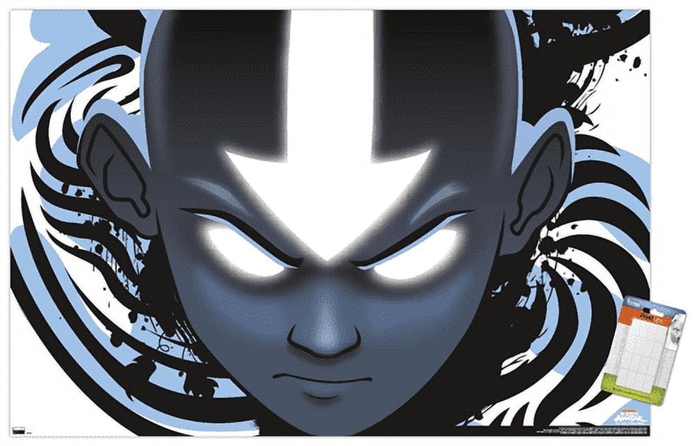 Nickelodeon Avatar: The Last Airbender - Face Wall Poster, 22.375" x 34 ...