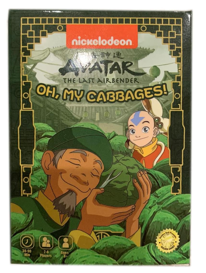 Nickelodeon Avatar The Last Airbender Oh, My Cabbages! Card Game ...