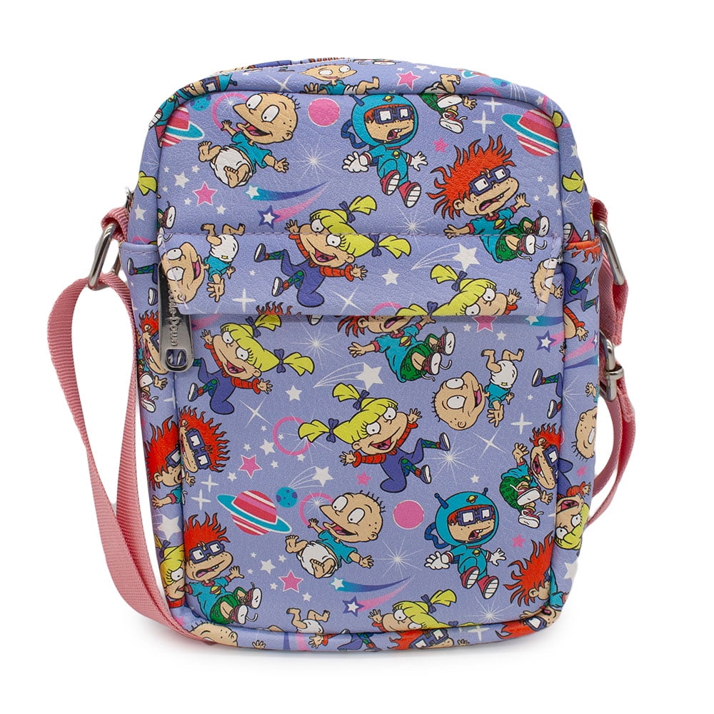 Nickelodeon Bag, Crossbody, Rugrats, Characters and Icons Collage ...