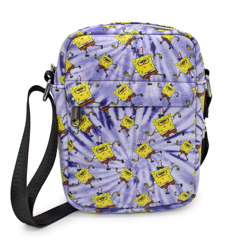 Nickelodeon Bag, Crossbody, SpongeBob SquarePants, Dancing, Tie Dye ...