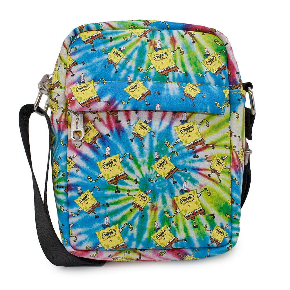 Nickelodeon Bag, Crossbody, SpongeBob SquarePants, Dancing, Tie Dye ...