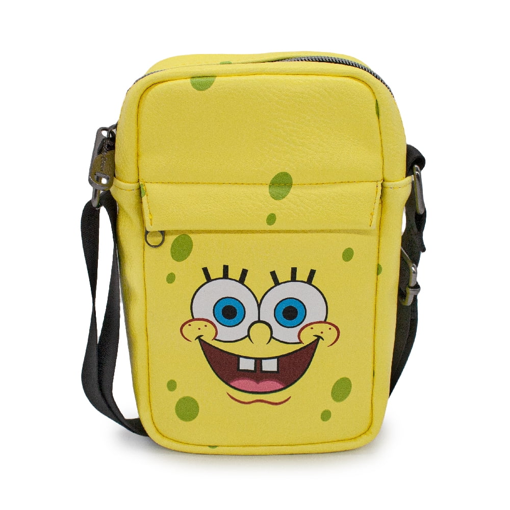 Buckle-Down Nickelodeon Crossbody Bag, SpongeBob SquarePants, Vegan ...
