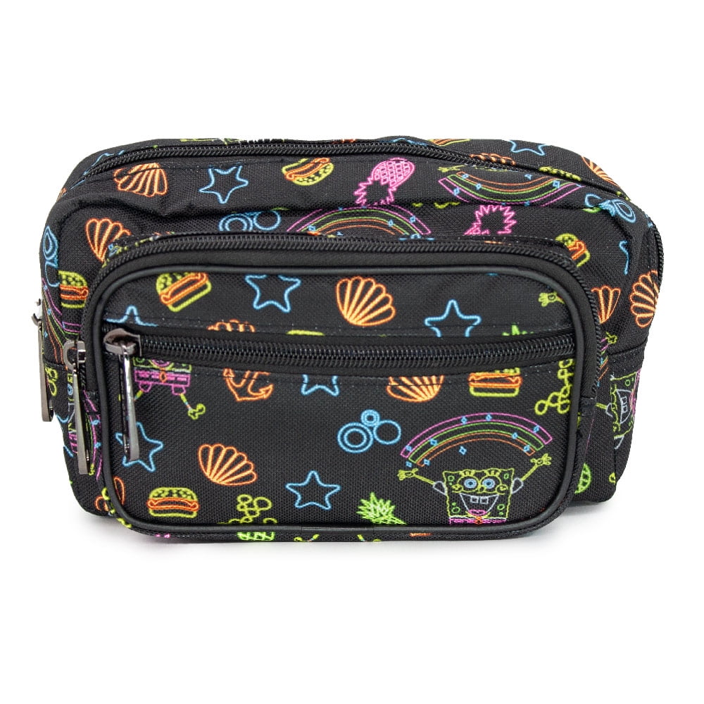 Nickelodeon Bag, Fanny Pack, SpongeBob SquarePants Collage, Canvas ...