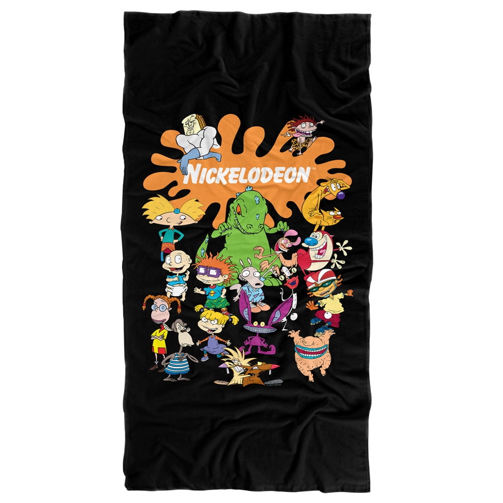 Nickelodeon Beach Towel, 30"x60", Nick Splat Group Beach Towel ...