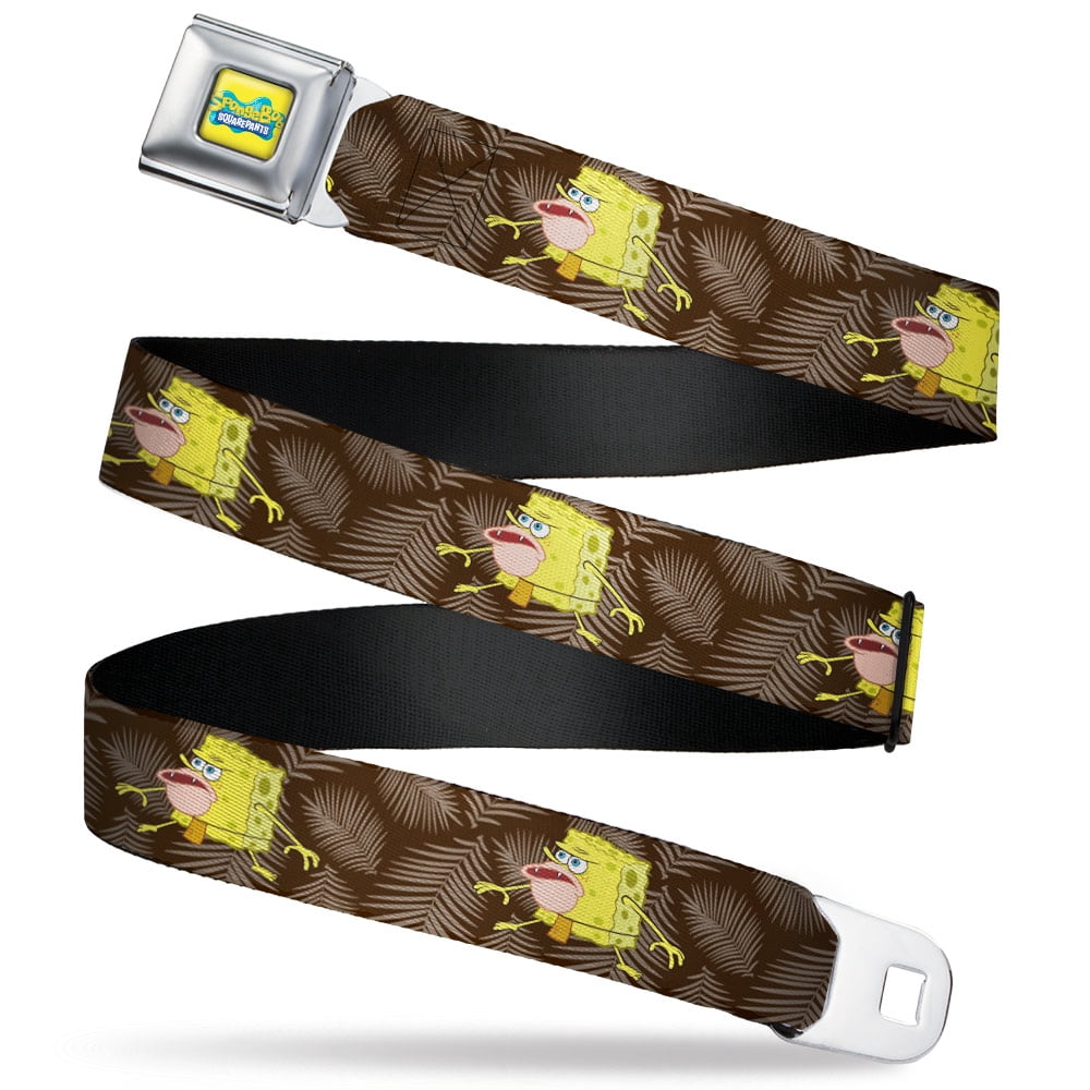 Nickelodeon Belt, Seatbelt Buckle Belt, Primitive SpongeBob SquarePants ...