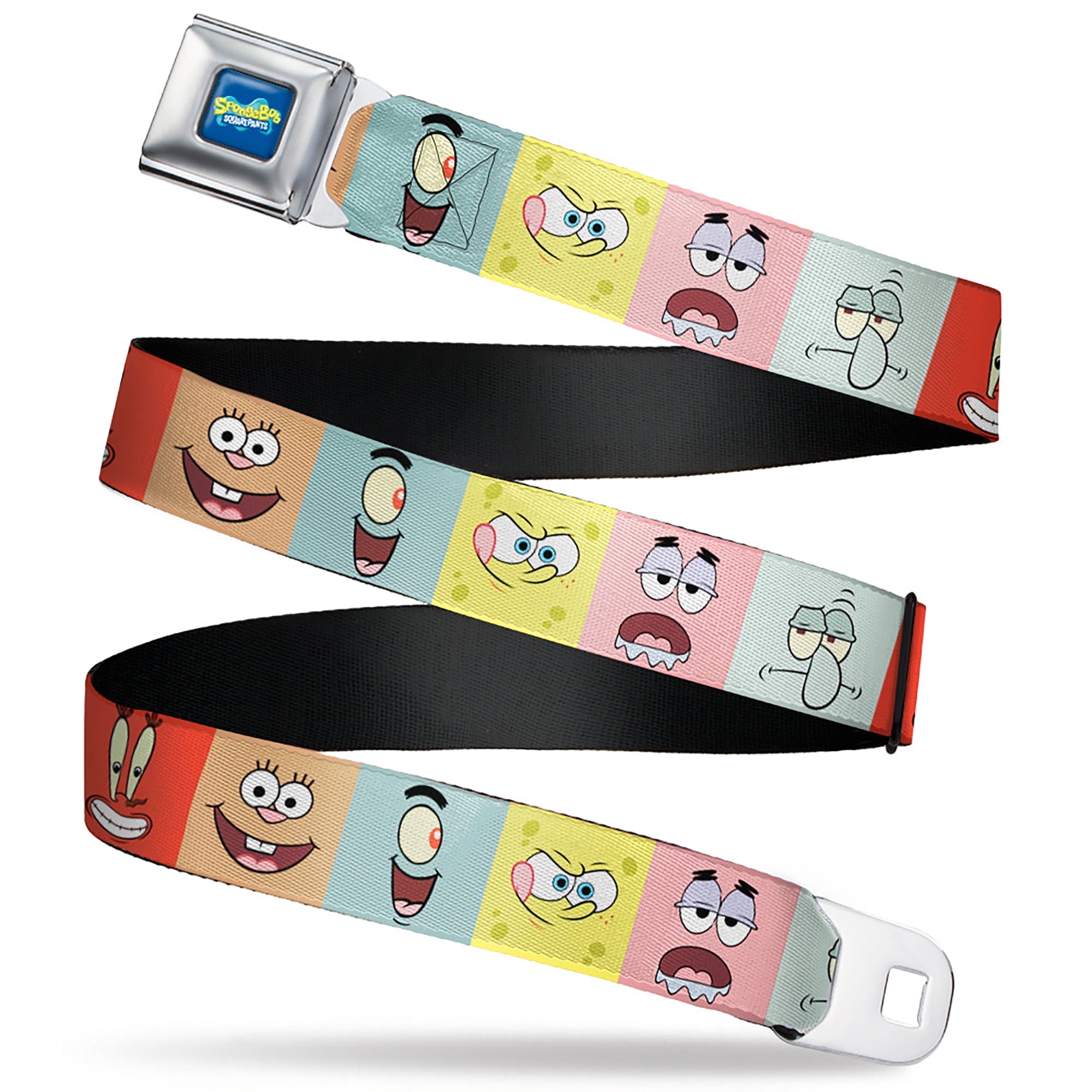Nickelodeon Belt, Seatbelt Buckle Belt, SpongeBob Squarepants and ...