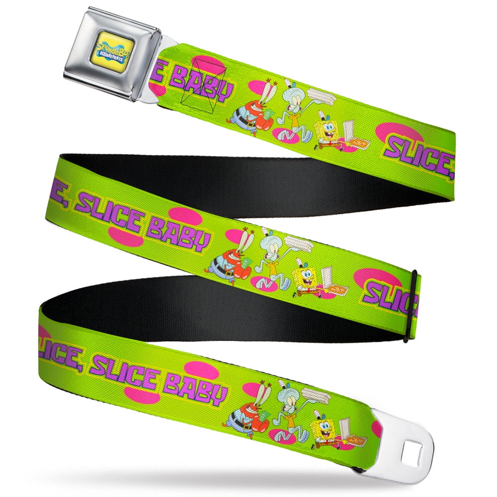 Nickelodeon Belt, Seatbelt Buckle Belt, SpongeBob Squarepants and ...