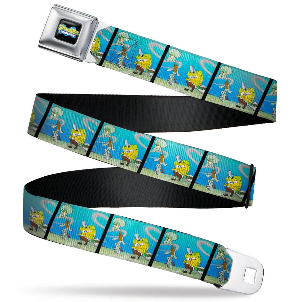 Nickelodeon Belt, Seatbelt Buckle Belt, SpongeBob Squarepants and ...