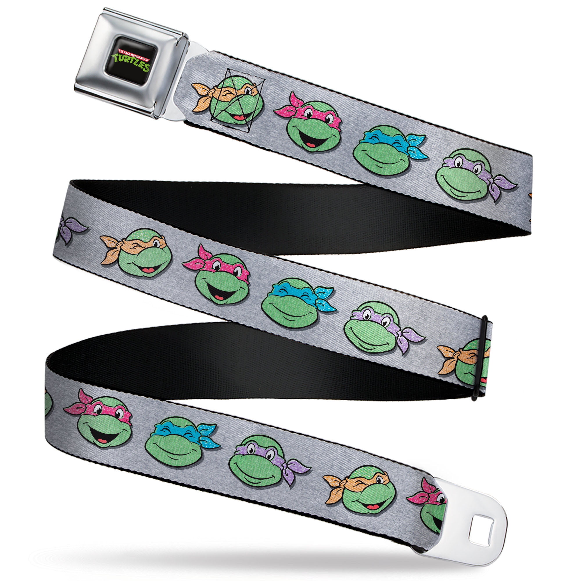 Nickelodeon Belt, Seatbelt Buckle Belt, Teenage Mutant Ninja Turtles ...