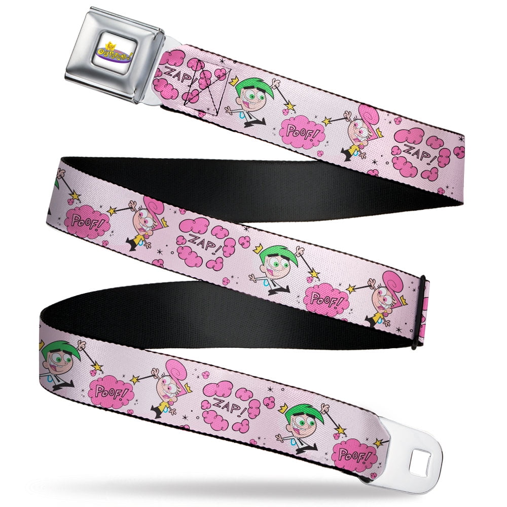 Nickelodeon Belt, Seatbelt Buckle Belt, The Fairly Oddparents Cosmo And ...